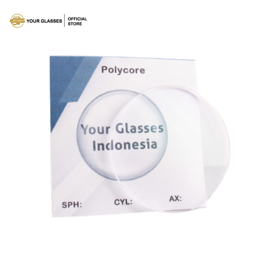 Jual YOUR GLASSES - Lensa Polycore 1.60 Bluecut Premium Quality (CUSTOM ...