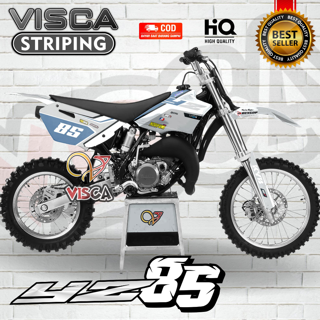 Jual Decal YZ 85 - Stiker YZ 85 - Dekal YZ 85 Full Body - Striping YZ 85 Variasi - Decal ...