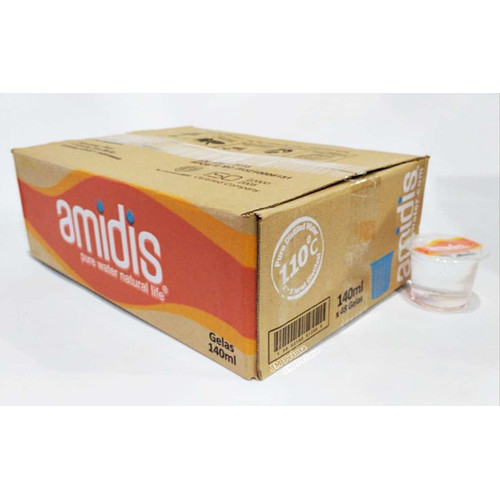 Jual Amidis Gelas 140ml (1 Karton isi 96) | Shopee Indonesia