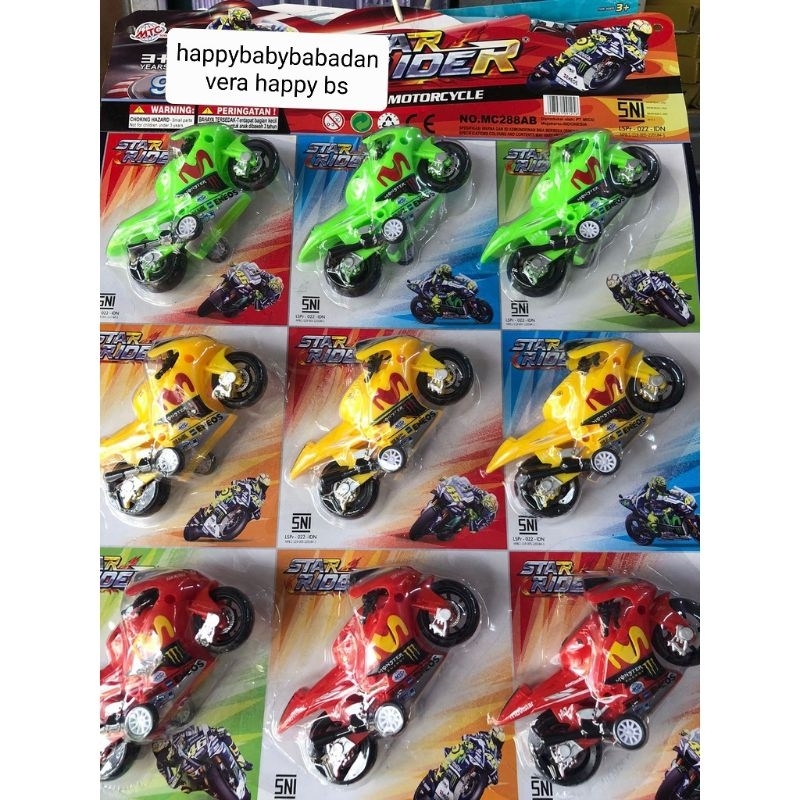 Jual Mainan Motor Sport Star Rider | Shopee Indonesia