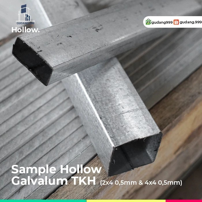 Jual Sample Hollow TKH 0,5 mm 2x4 dan 4x4 / Sampel Hollow Gypsum ...