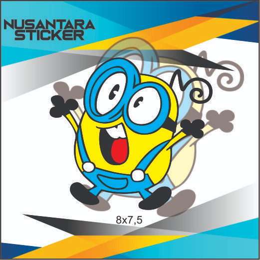 Jual stiker kartun minion teriak | Shopee Indonesia