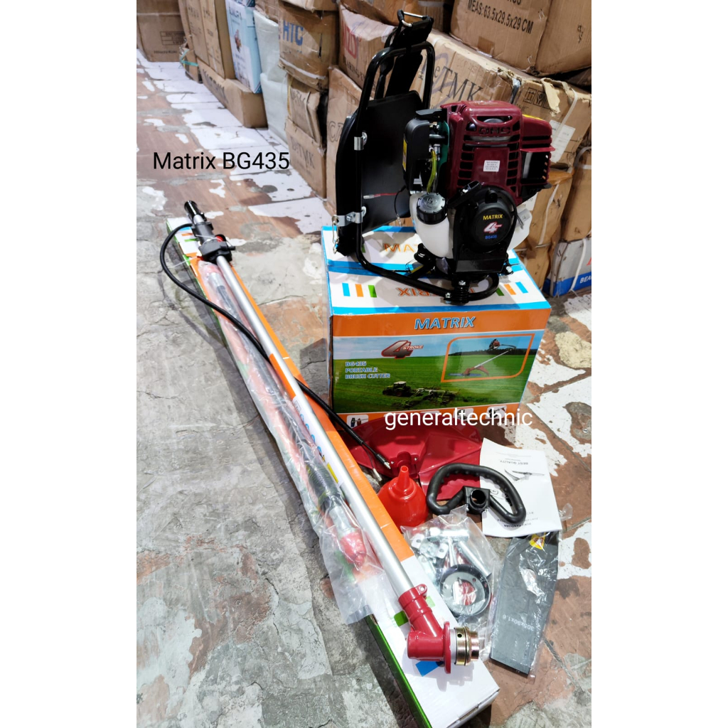 Jual Mesin Potong Rumput 4Tak Matrix BG435 Brush Cutter BG435 Matrix ...