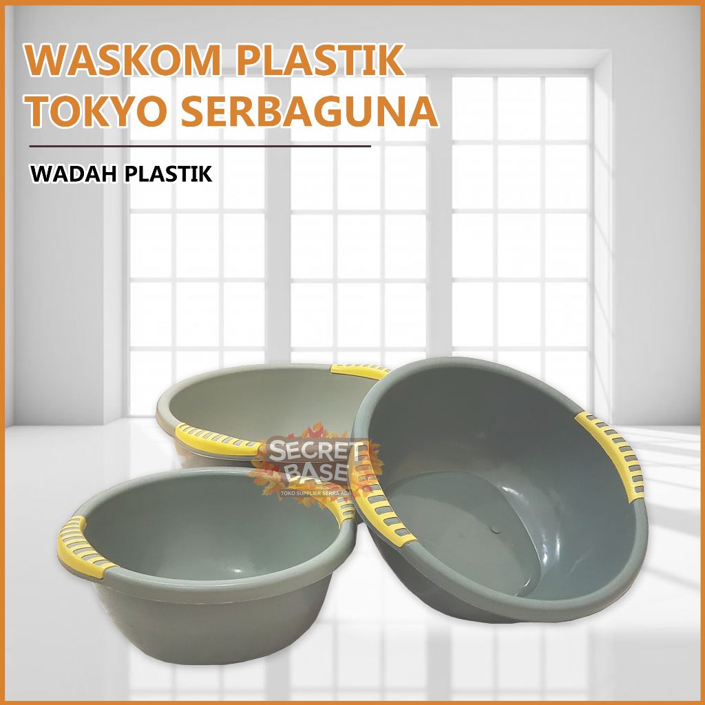 Jual BASKOM TOKYO - Bak Mandi / Waskom / Baskom Hajatan Plastik / Bak ...