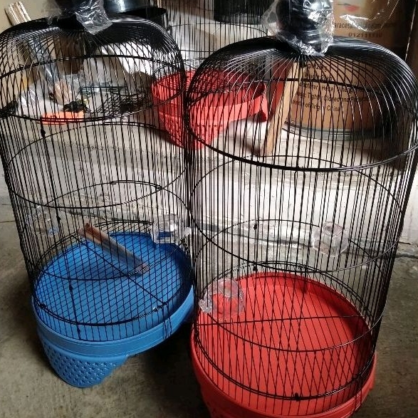 Jual SANGKAR BESI BURUNG LOVEBIRD WARNA FULLSET MURAH | Shopee Indonesia