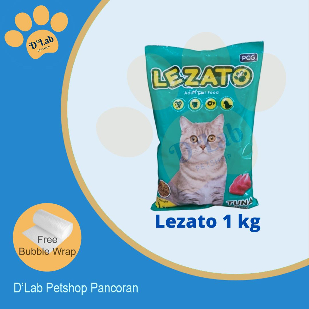 Jual Lezato Cat Food 1kg freshpack makanan kucing 1 kg | Shopee Indonesia