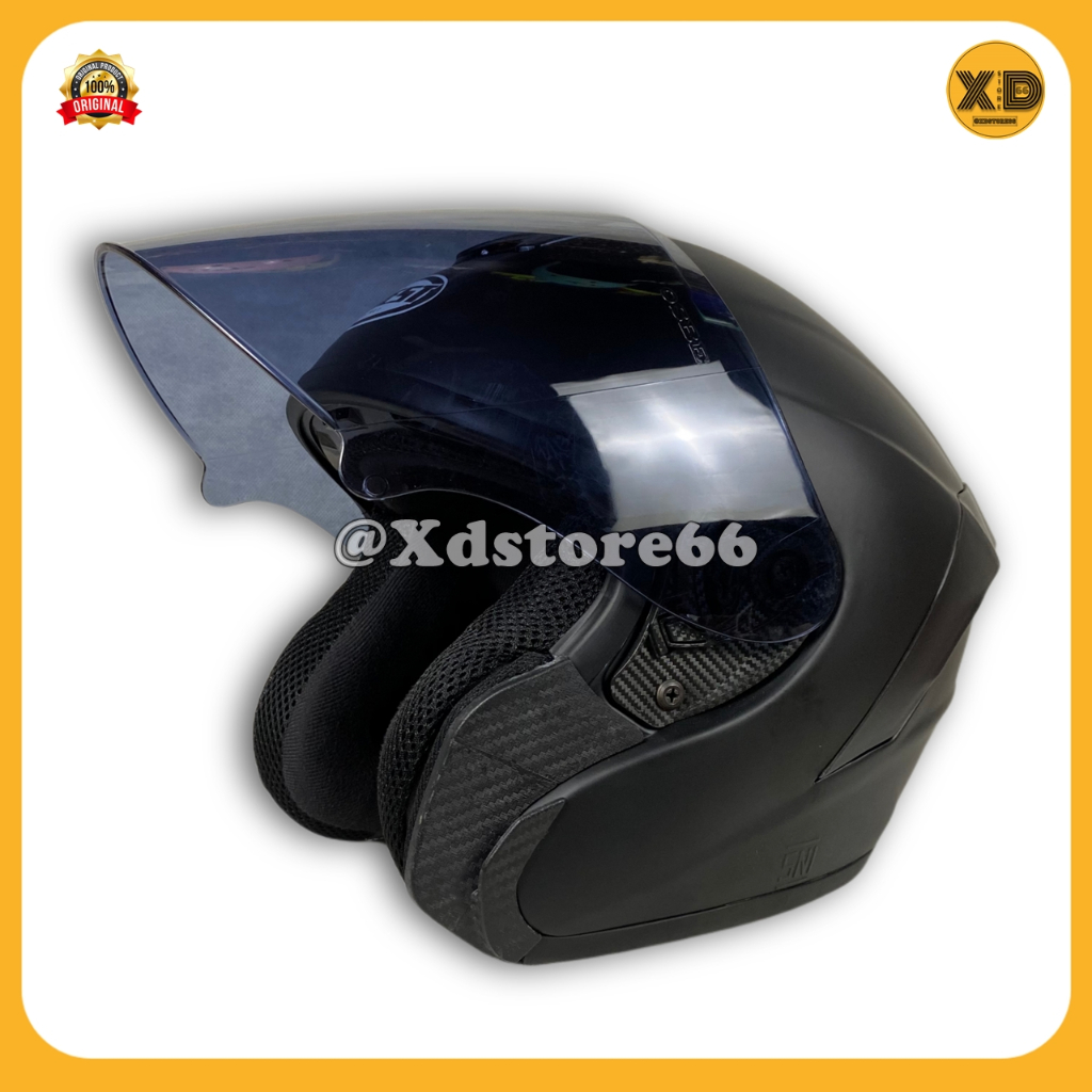 Jual Helm Sepeda Motor Half Face Priest Kairoz Solid Whitte Black Pink ...