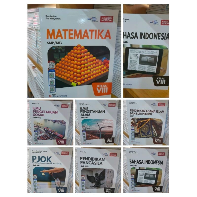 Jual Buku Paket SMP Kelas VIII /8 Kurikulum Merdeka Penerbit Bumi Aksara | Shopee Indonesia