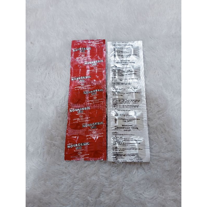 Jual NOVAGESIC PARACETAMOL 500MG | 1STRIP 10KAPLET | Shopee Indonesia
