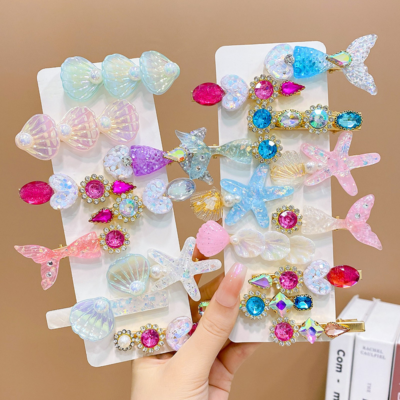 Jual [PRINCESS KESLI] Jepit rambut mermaid hairpin bintang laut ...