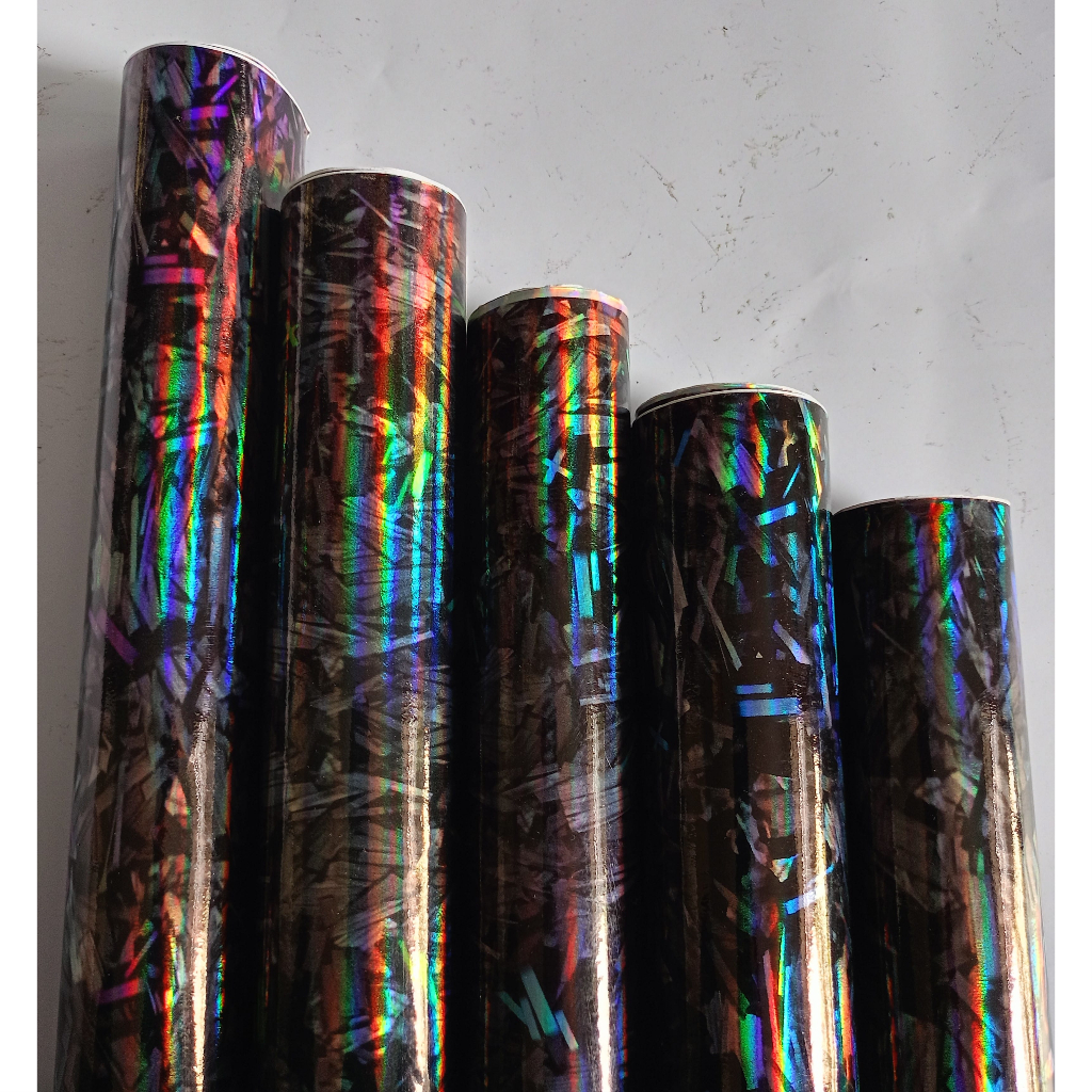 Jual STIKER KARBON FORGED HOLOGRAM PELANGI UPDATE- NEW STIKER MOTIF ...
