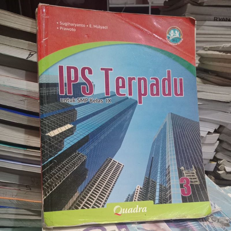 Jual buku IPS terpadu SMP kelas 3-9 penerbit quadra | Shopee Indonesia