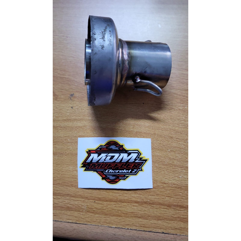 Jual MDM RACING MUFFLER Dop Leher / Inlet Leher 38mm atau 50mm Silincer ...