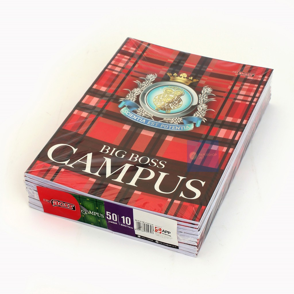 Jual Buku Tulis Campus Big boss isi 50 Lbr (1 pack) | Shopee Indonesia