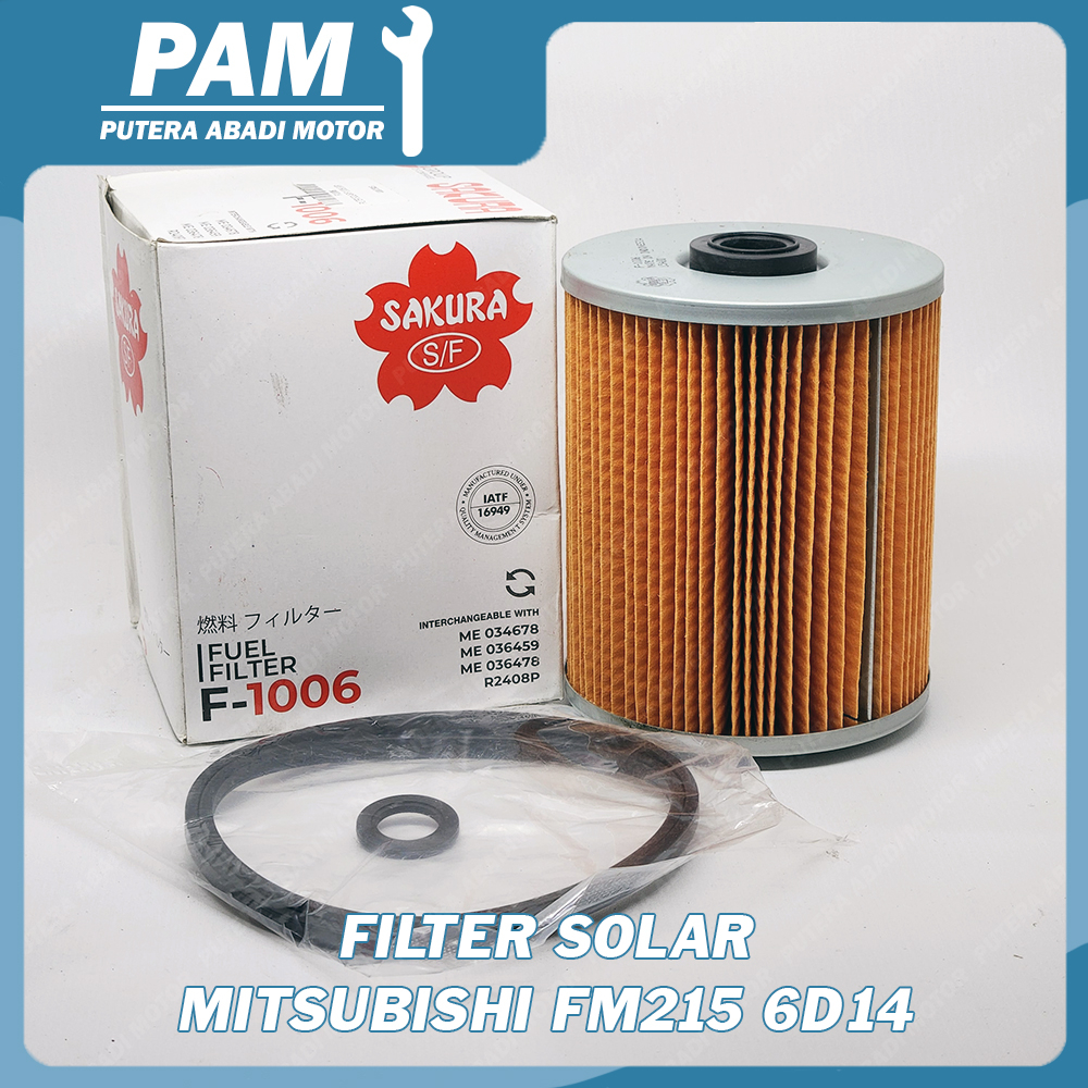 Jual Filter Solar Mits FM215 6D14 Sakura tipe F-1006 F 1006 ME036478 ...