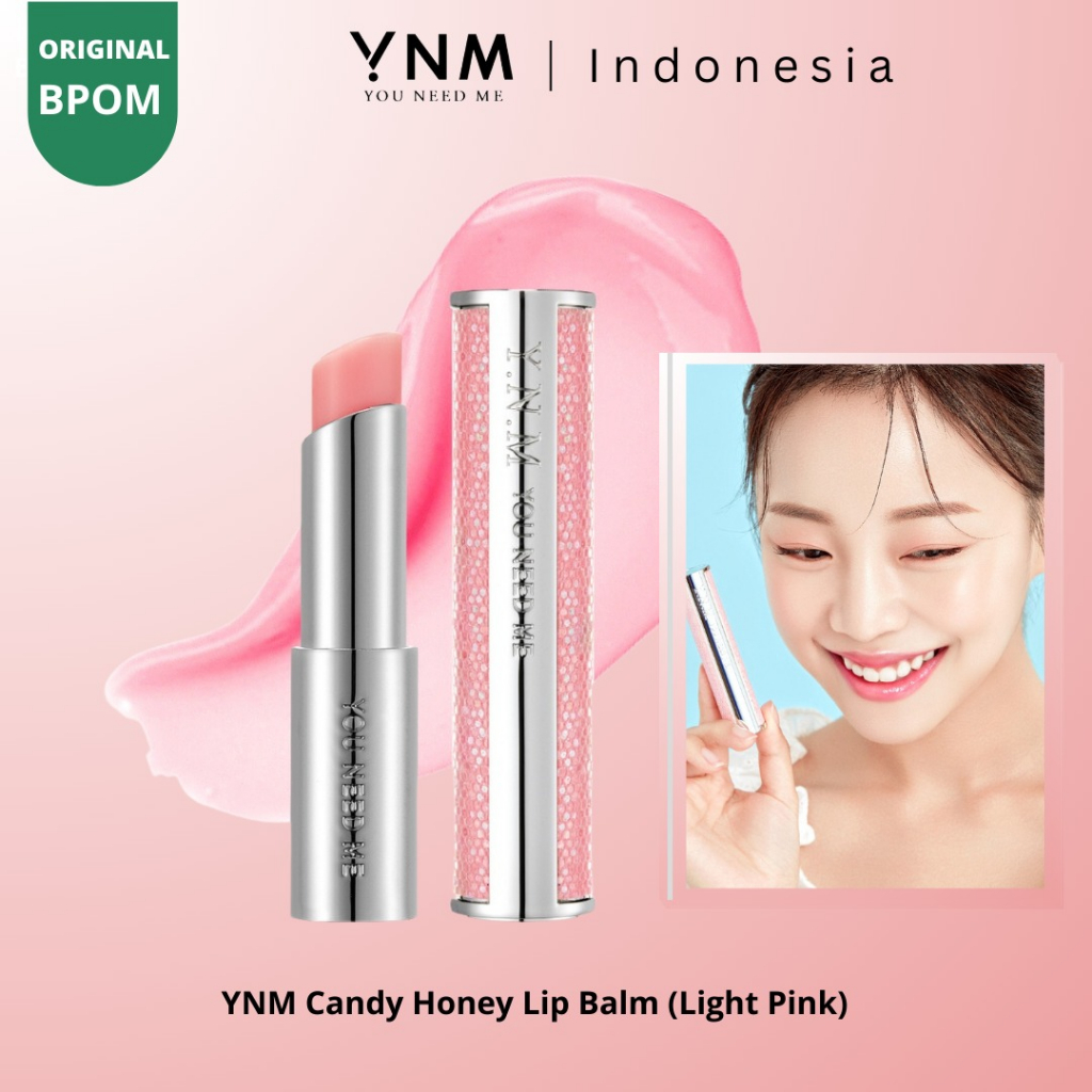 Jual YNM Candy Honey Lip Balm (Light Pink) | Shopee Indonesia