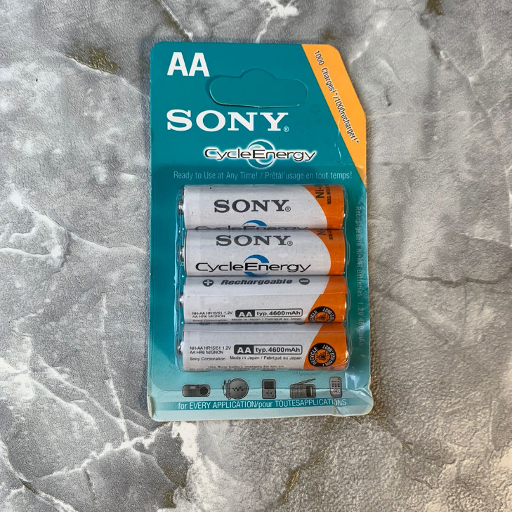 Jual GARANSI Baterai Batere Sony AA / AAA Rechargeable Bisa Di Cas ...
