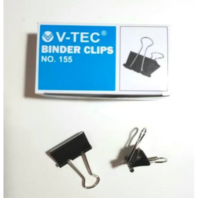 Jual BINDER CLIPS V-TEC/V-GEN NO.155 ~ 200 PENJEPIT KERTAS (1pc ...