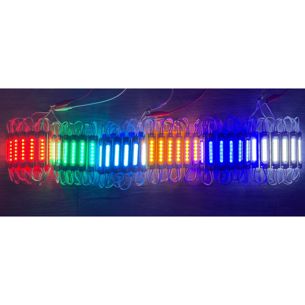 Jual Lampu LED COB 6 Mata Titik 12 Volt 24 Volt / LED Module COB 6 Mata ...