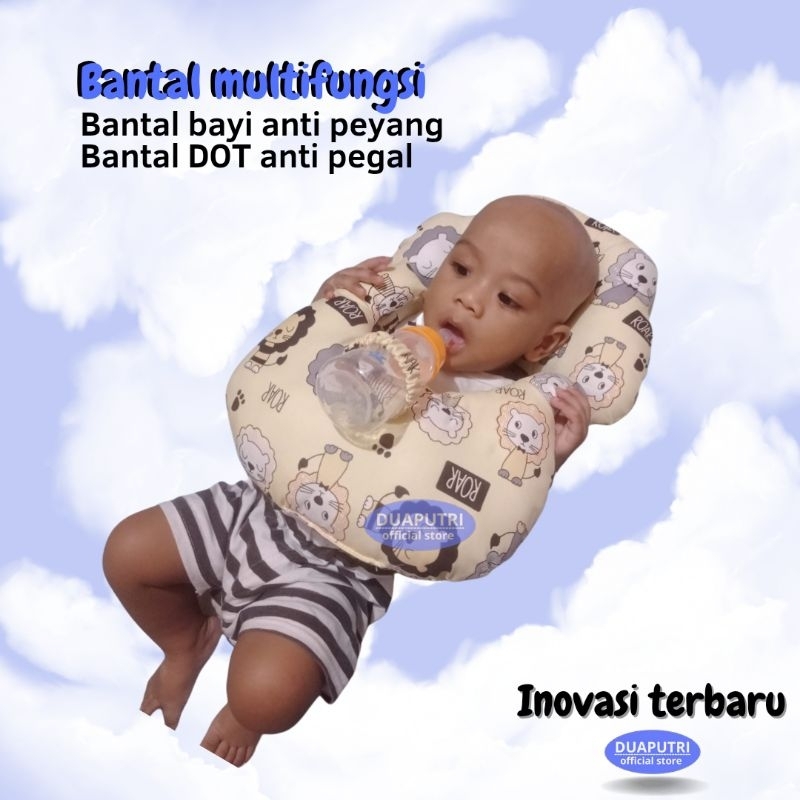 Jual [PDOT] Bantal anti peyang bayi/bantal dot bayi/bantal penyanggah botol susu/Bantal bayi ...