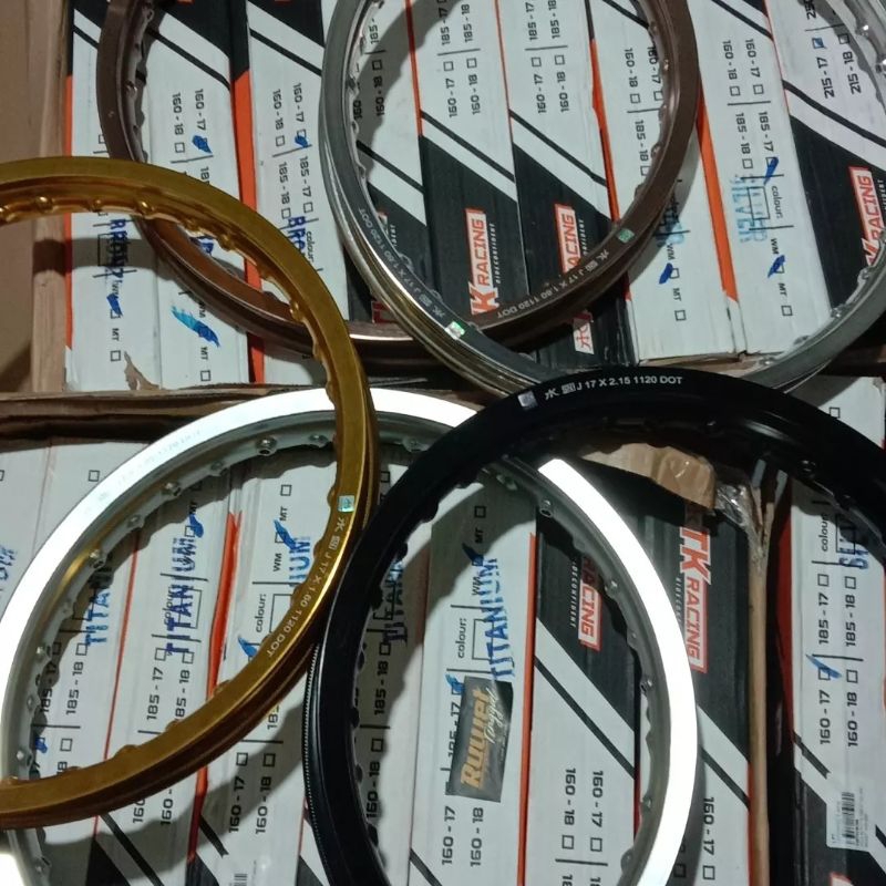 Jual velg tk warna brown ukuran 185&215(dijual set) | Shopee Indonesia