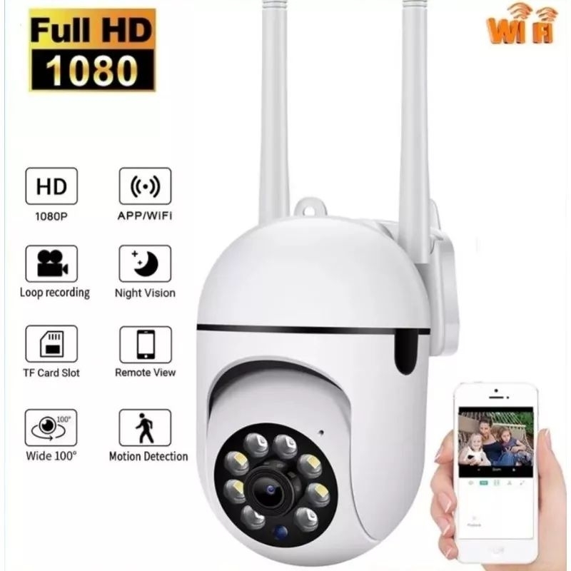 Jual Ip Cam Yoosee 8MP Smart Camera Full HD1080P Cctv Wifi Speed Dome ...