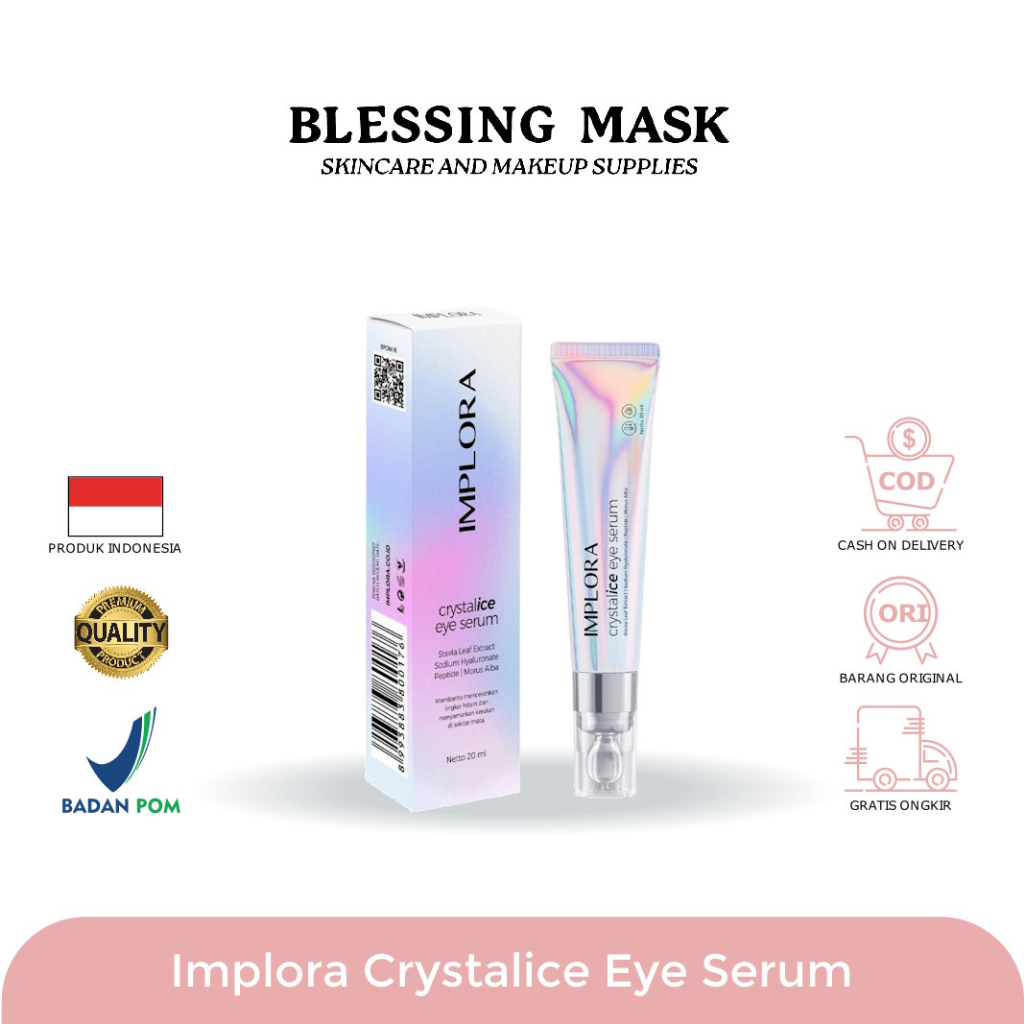 Jual Implora Crystalice Eye Serum - 20mL | Shopee Indonesia