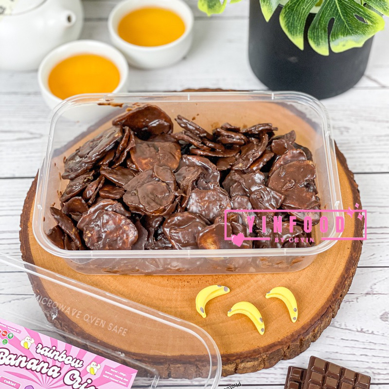 Jual Rainbow Banana Crispy - Keripik Pisang Selai - Keripik Pisang ...