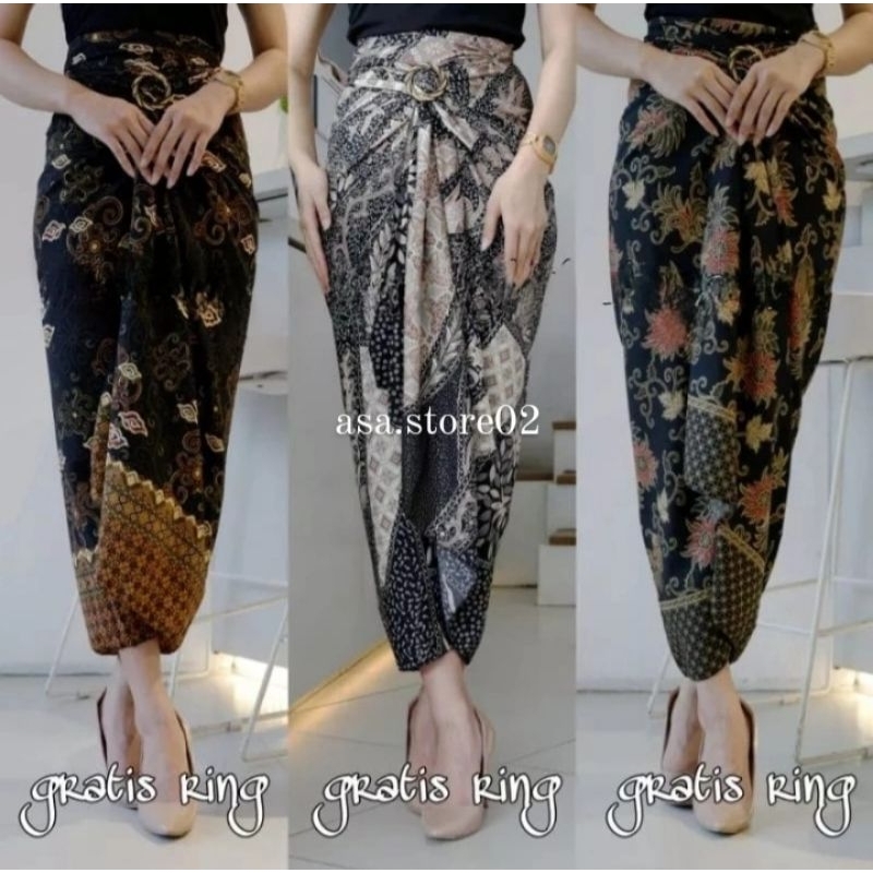 Jual Rok Lilit Batik FREE RING BELT/ROK LILIT Kebaya/Rok Wisuda/Jarik ...
