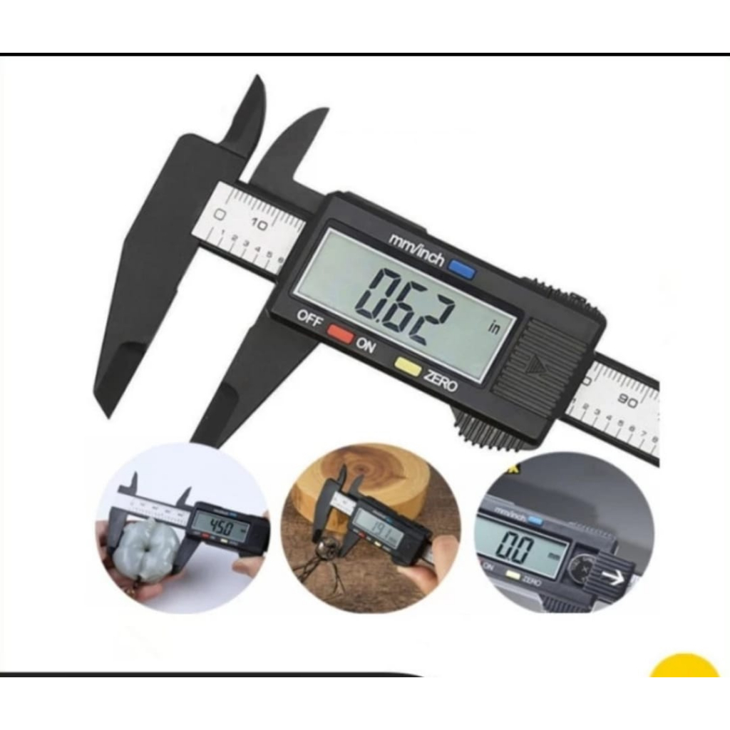 Jual Jangka Sorong Sketmat Sigmat Digital Vernier Caliper Murah Carbon | Shopee Indonesia
