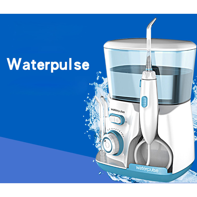 Jual Water pulse Dental Flosser Alat Semprot Pembersih Gigi 800ml ...