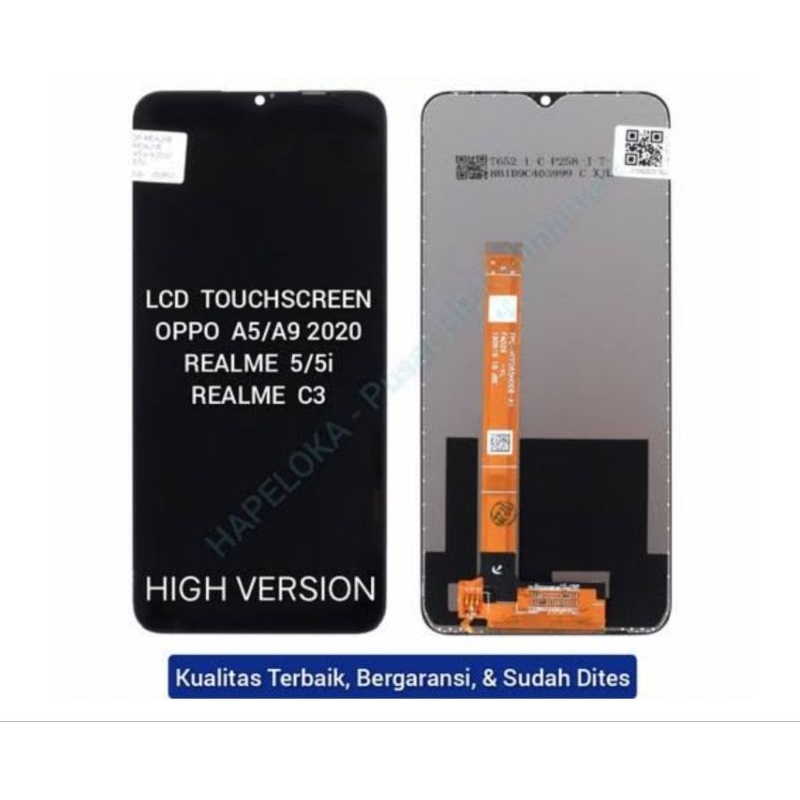 Jual LCD OPPO A5 2020/A9 2020/A31/REALME5/5I/C3 FULL SET | Shopee Indonesia