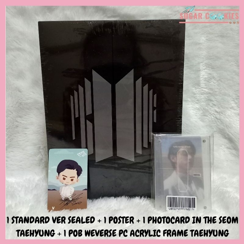 Jual READYSTOCK ALBUM SEALED + POSTER + POB BTS PROOF STANDARD POB ...