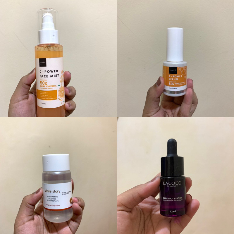 Jual Preloved Serum & Facemist Scralett, Toner Whitestory, Lacoco (SOLD ...