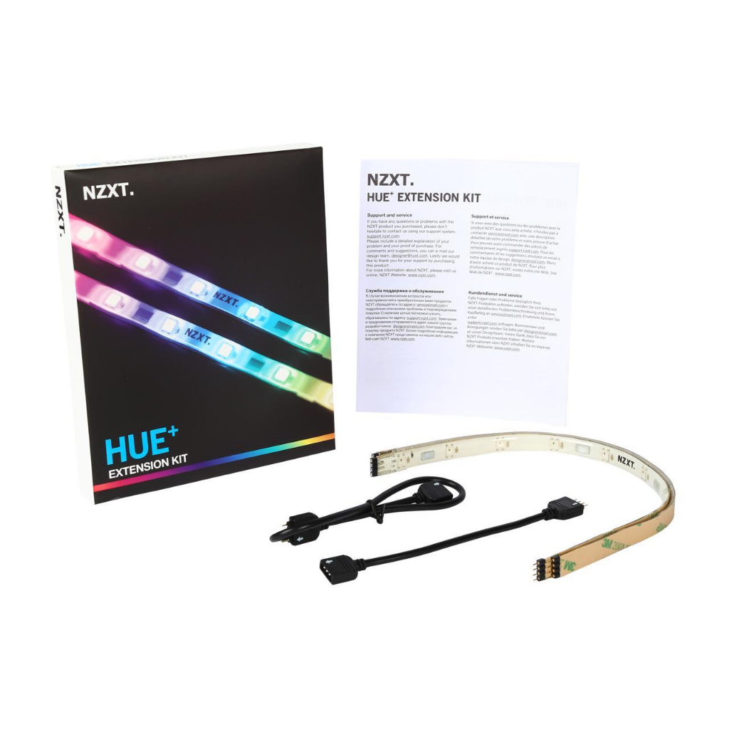 Jual NZXT Hue Plus Extension Kit | RGB Lighting LED Strip Hue+ | Shopee ...