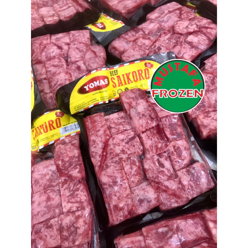 Jual Yomas daging sapi Saikoro 500gr | Shopee Indonesia