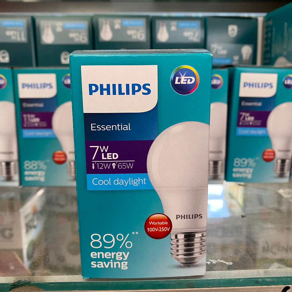Jual PHILIPS ESSENTIAL LED 7 WATT | Shopee Indonesia