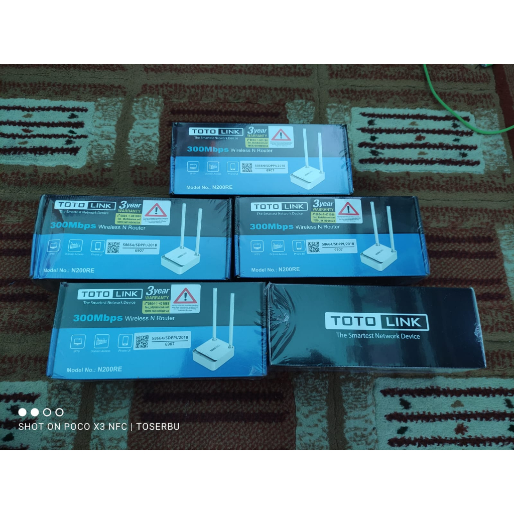 Jual TOTOLINK N200RE 300Mbps mini Wireless N Router || N200RE | Shopee ...