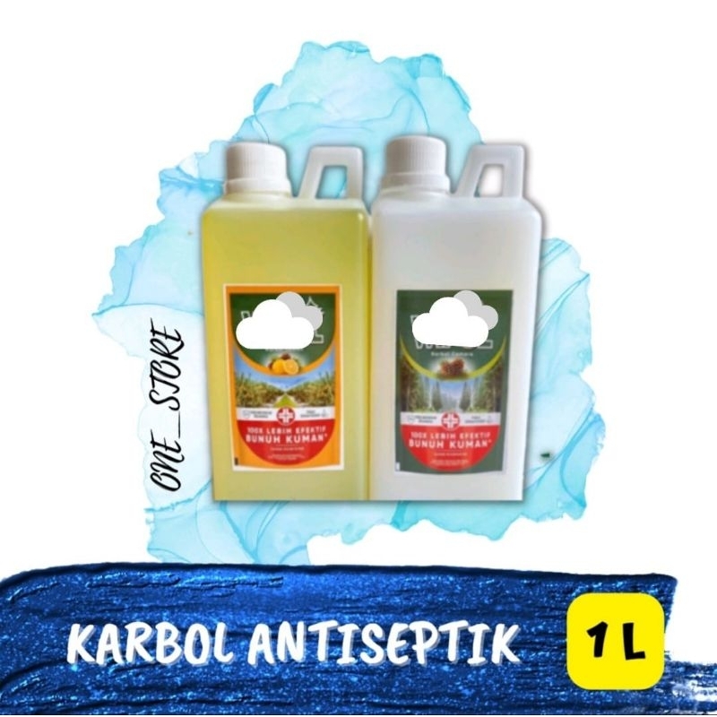 Jual Karbol Aroma Wip*l repack 1 Liter Sabun Cair Karbol Pencuci dan ...