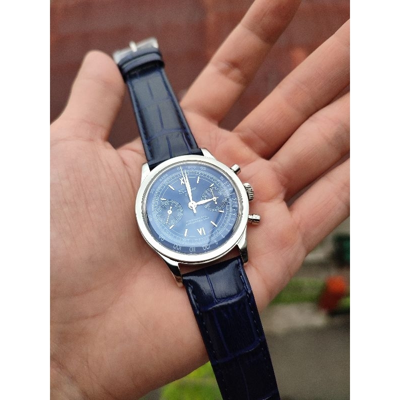 Jual Seagull 1963 mechanical ST 19 sugess watch chronograph | Shopee ...