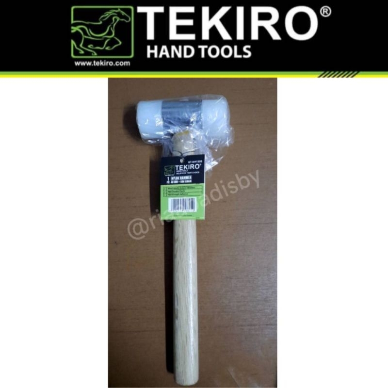 Jual NEW NYLON HAMMER 400 gr TEKIRO | PALU NILON 400 GRAM TEKIRO ...