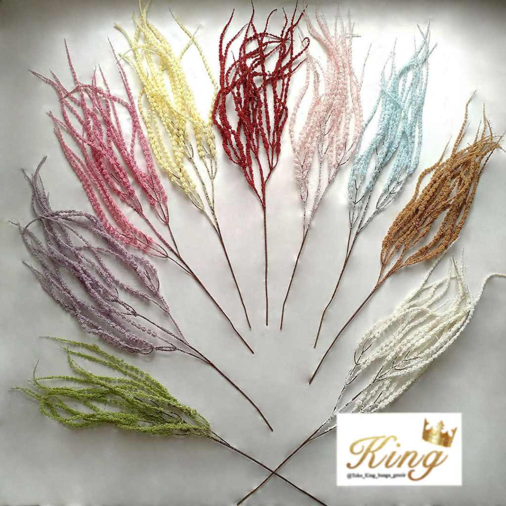 Jual Artificial Amaranthus Premium Bunga Dekorasi Wedding Bunga Plastik ...