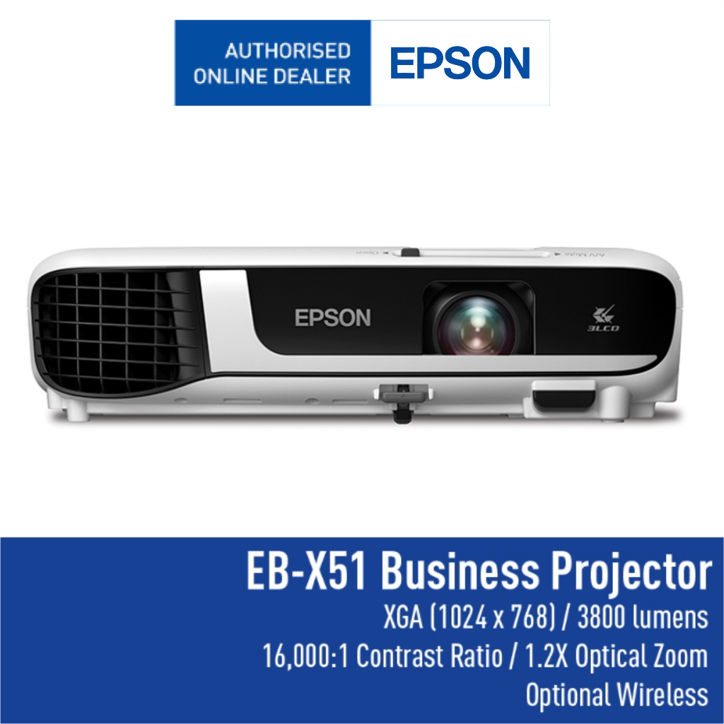 Jual Epson Projector EB-X51 XGA 3800 Lumens | Shopee Indonesia