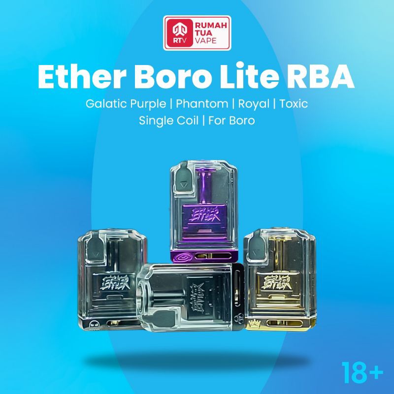 Jual ETHER BORO LITE RBA AUTHENTIC | Shopee Indonesia
