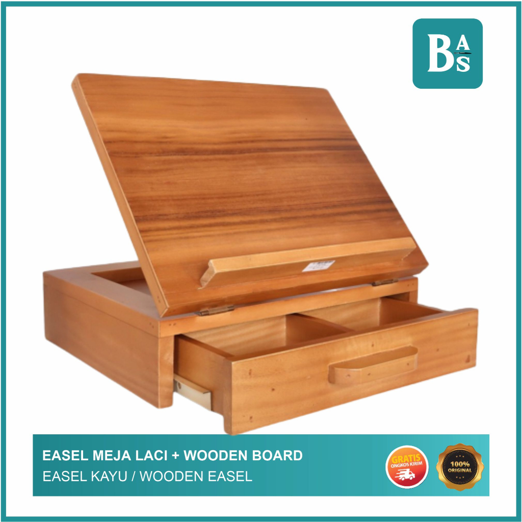 Jual Bali Art Supplies - Easel Meja Laci - Meja Kayu Melukis - Wooden ...