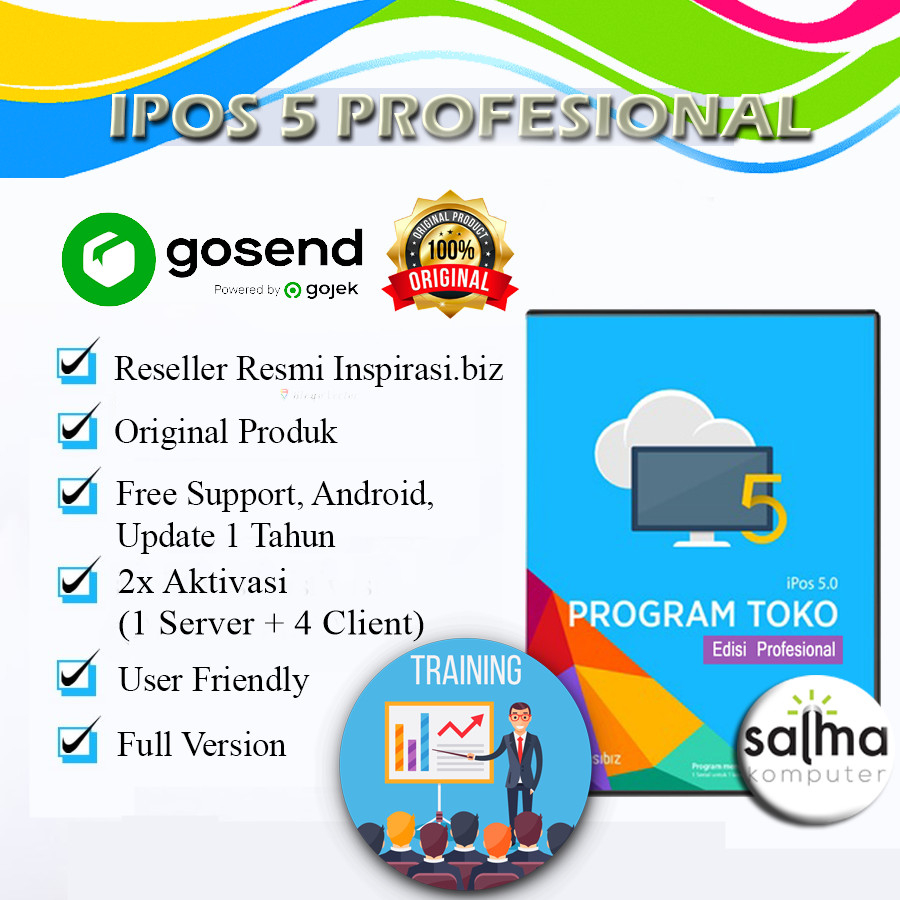 Jual Program Toko iPos 5 Edisi Profesional plus one day training | Shopee Indonesia