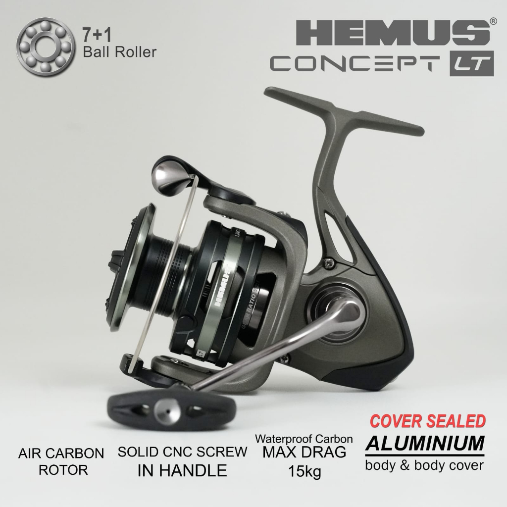 Jual Reel SPINNING HEMUS CONCEPT LT | Shopee Indonesia