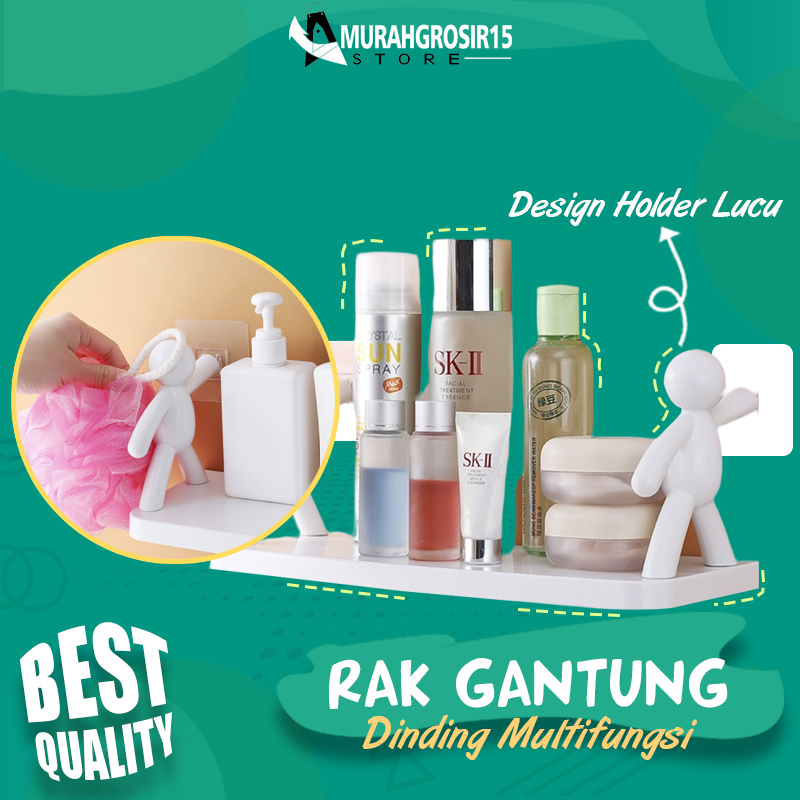 Jual Rak Dinding Tempel Gantung Rak Dinding Serbaguna Hiasan Kamar ...