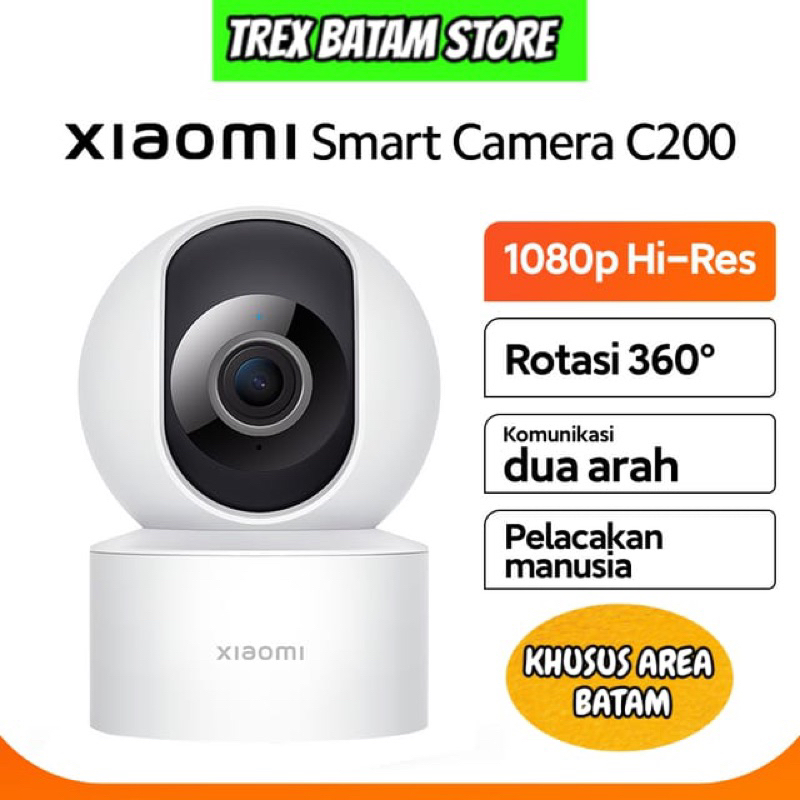 Jual CCTV XIAOMI SMART CAMERA C200 360 GARANSI RESMI [ BATAM ] | Shopee ...