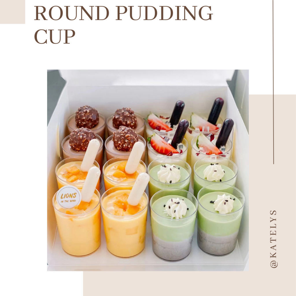 Jual Tempat Kue Puding Model Gelas | Toples Dessert | Mini Dessert Box ...